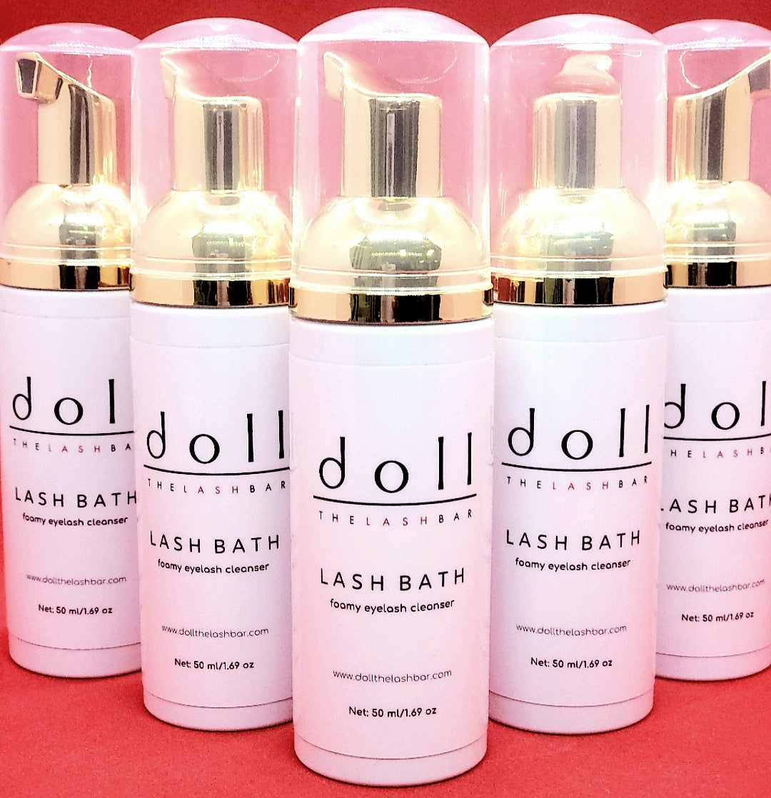 Foamy Lash Bath Cleanser – Dollish The Beauty Co.